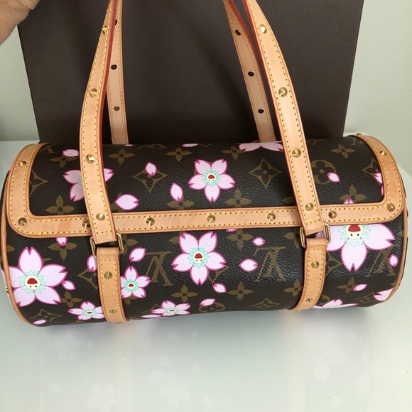 Louis Vuitton | Bags | Louis Vuitton Papillon Bag Cherry Blossoms ...